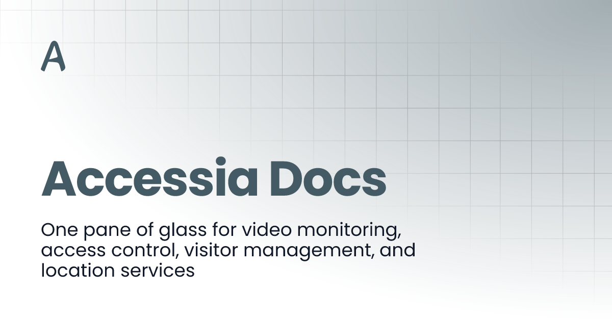Accessia Docs